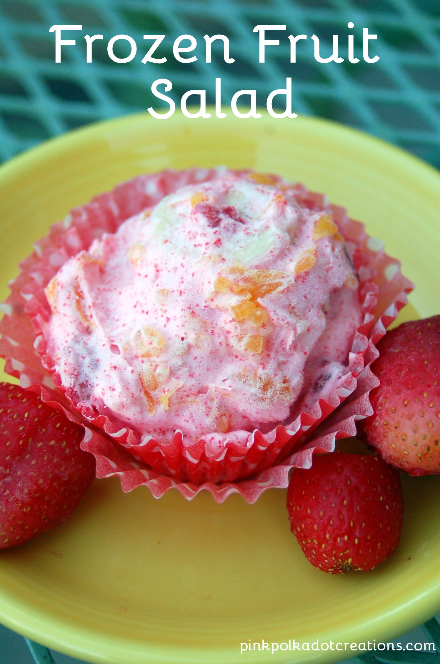 Frozen Fruit Salad Pink Polka Dot Creations Frozen Fruit Salad Pink Polka Dot Creations
